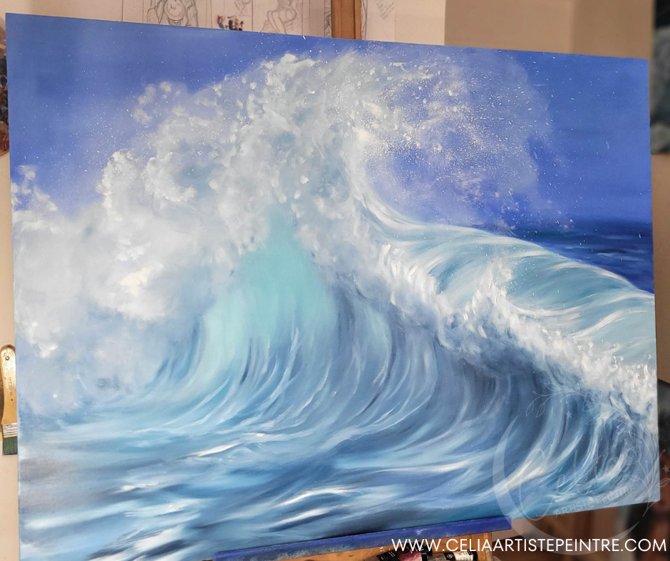 Ocean Queen – Célia Artiste Peintre